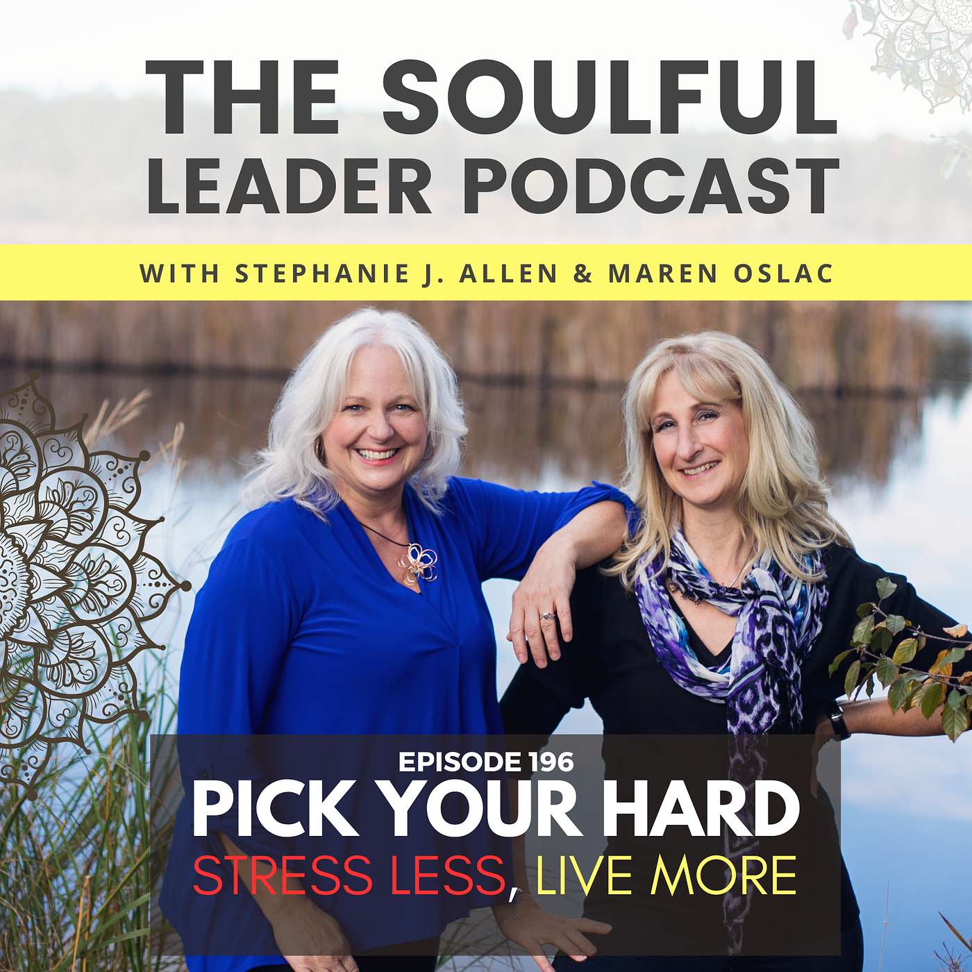 196: Pick Your Hard: Stress Less, Live More - The Soulful Leader Podcast